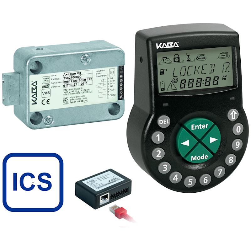 Electronic safe locks - Axessor CIT safe lock