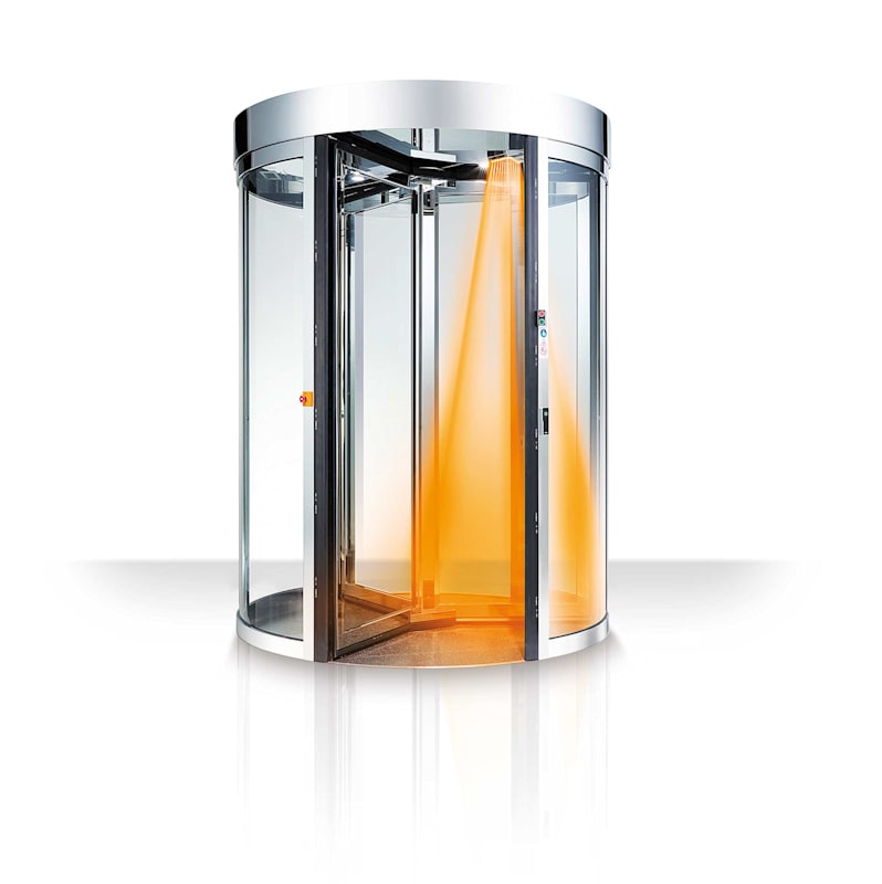 dormakaba - Security revolving doors and security turnstiles - SRD Vision